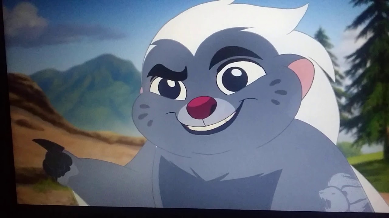 Poa the Destroyer (The lion guard Clip) - YouTube