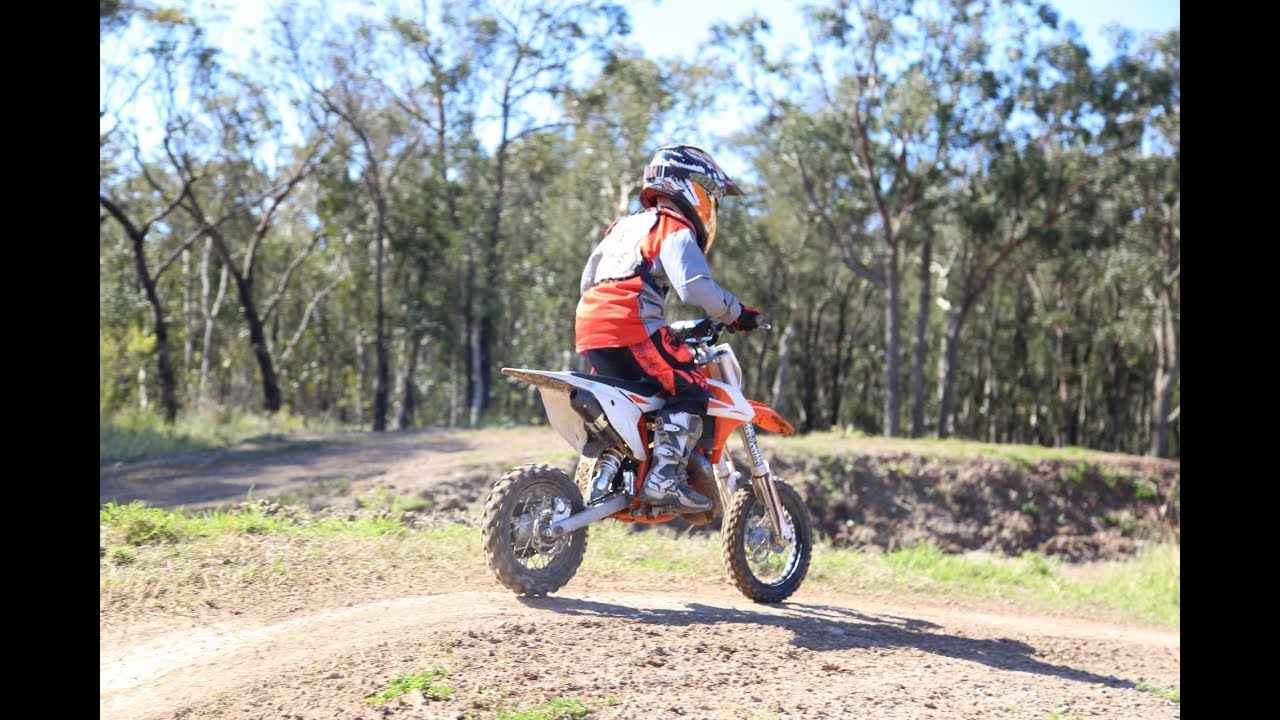Kids Motorbike Academy - KTM Kids.. Chase and Reece - YouTube