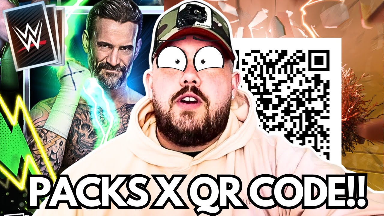 QR CODE!! WWE Supercard MAX BOOM Reward PACK OPENING x2!! - YouTube