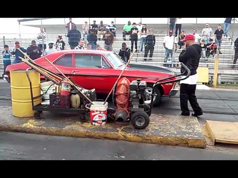 Yellow belly drag strip - YouTube