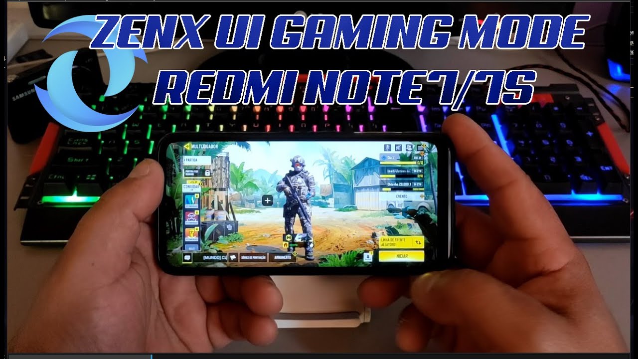 ZENX OS 1.10 GAMING REDMI NOTE 7 - YouTube
