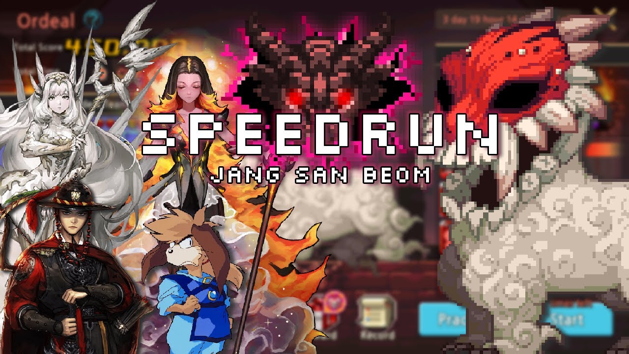 Good Luck to Speedrunner in Ordeal Jang San Beom October 2022 克魯賽德戰記 ...
