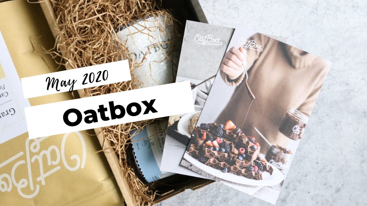 Oatbox Unboxing May 2020: Breakfast Subscription Box - YouTube