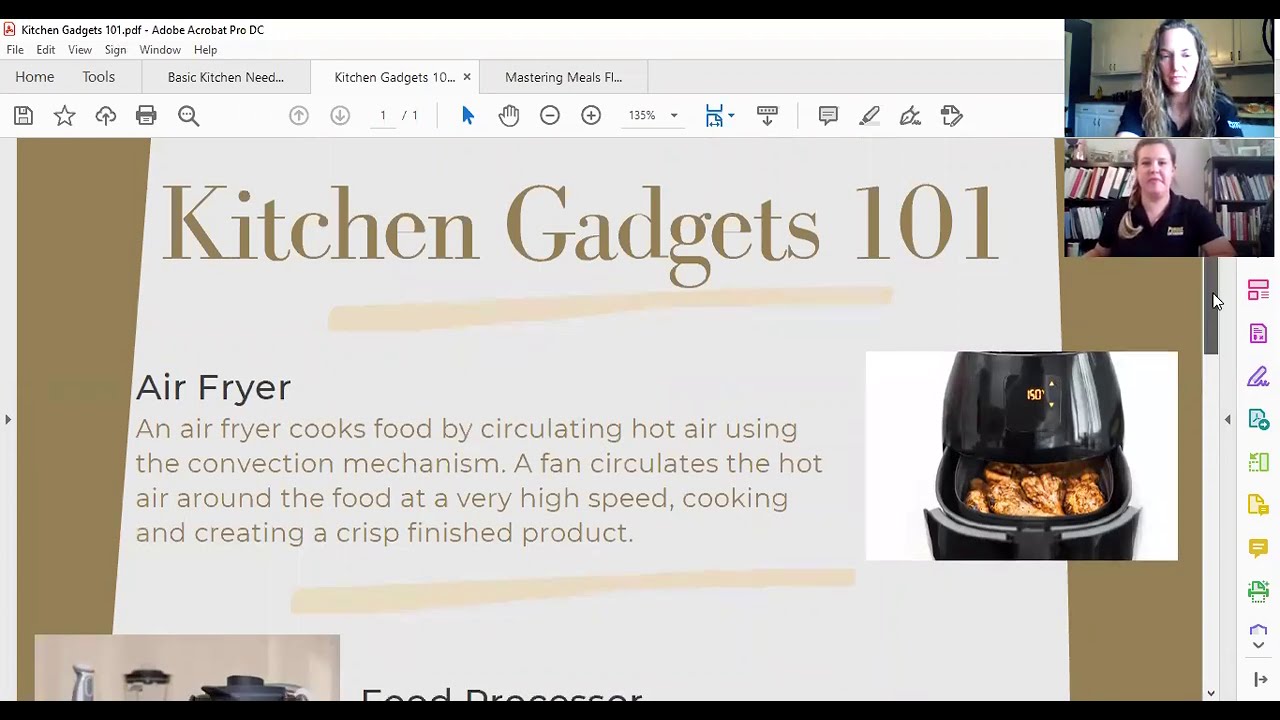 Mastering Your Meals Session 2: Kitchen Skills & Appliances - YouTube