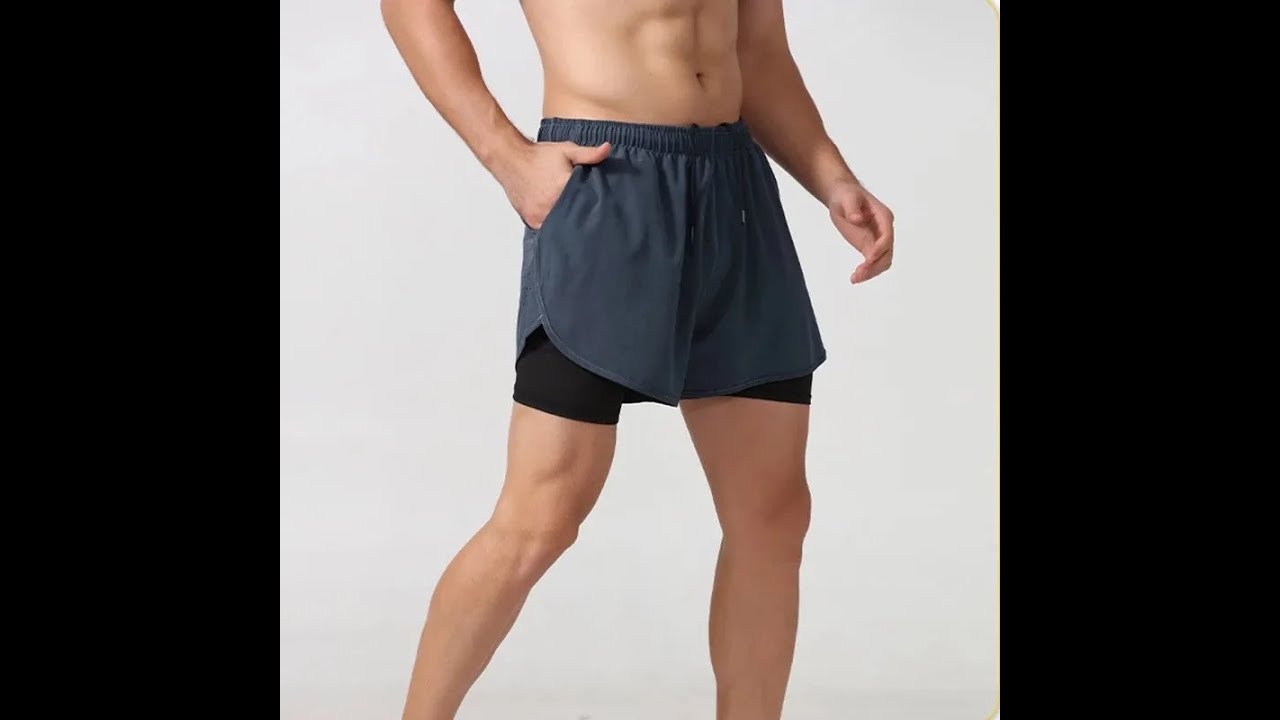 Men's Quick Drying Running Shorts - YouTube