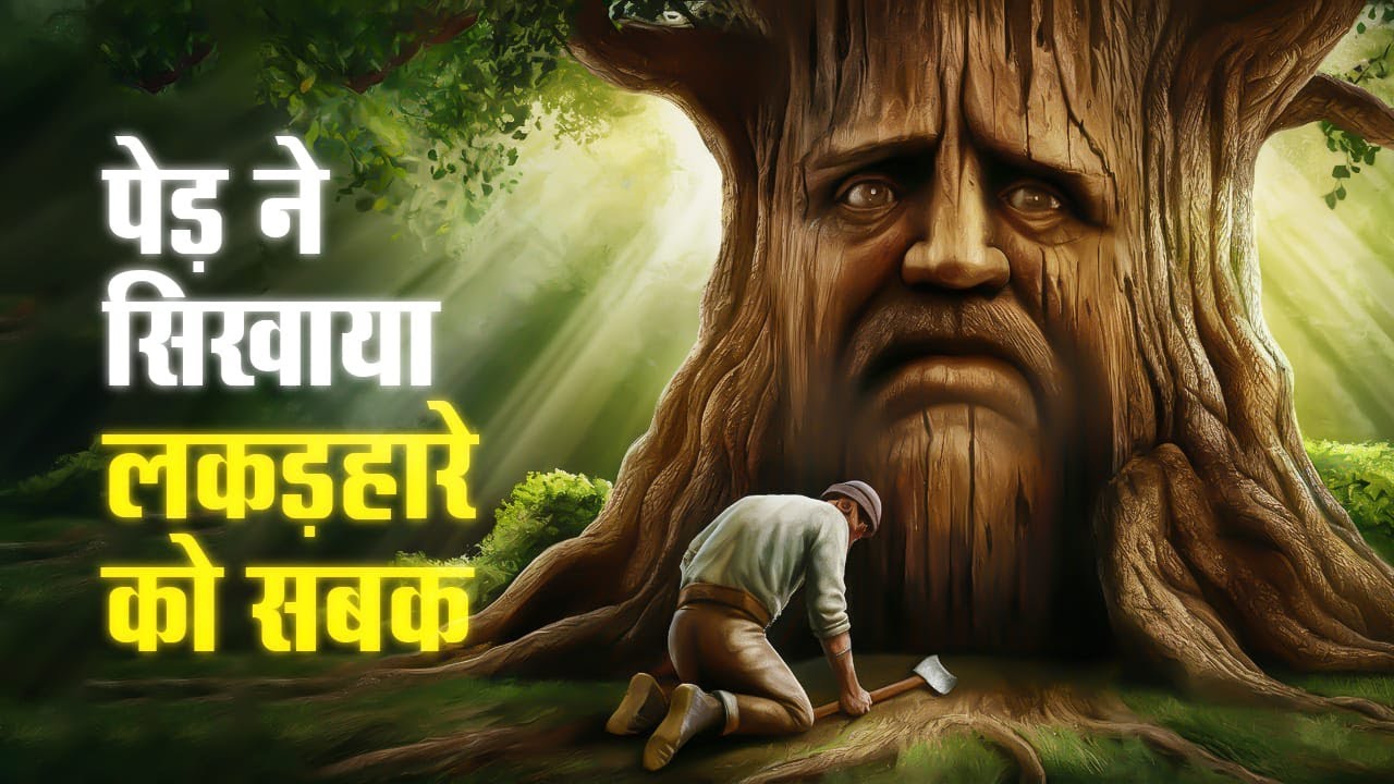 Puppet Stories Episode 2 : Ped Aur Lakadhare ki Mitrara | Kids Stories ...