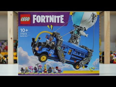 LEGO Fortnite 77073 Battle Bus - LEGO Speed Build Review
