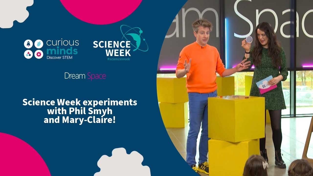 Experiment with Phil Smyth and Mary-Claire! | CURIOUS MINDS SCIENCE ...