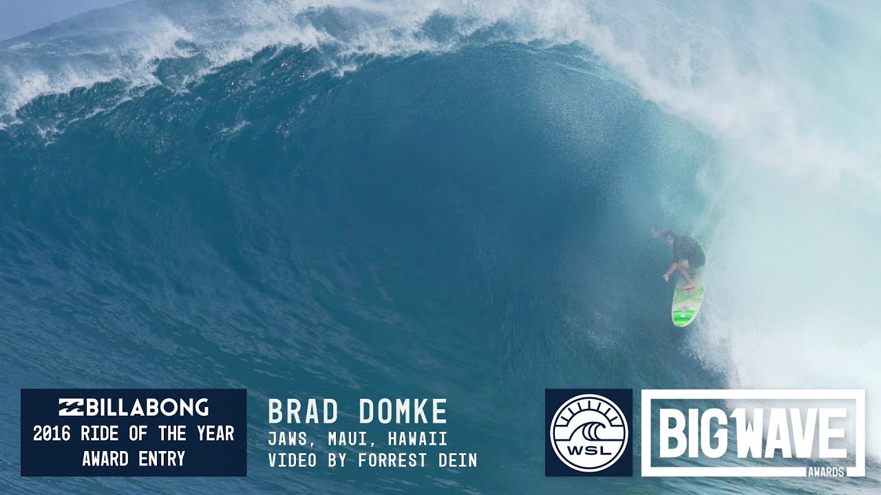 Brad Domke at Jaws 2 - 2016 Billabong Ride of the Year Entry - WSL Big ...