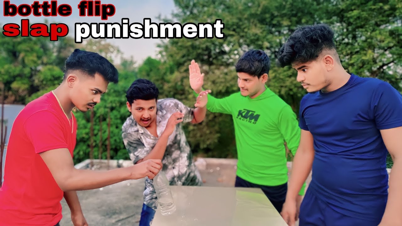The Shocking Slap Punishment in Bottle Flip Challenge Gone Wrong # ...
