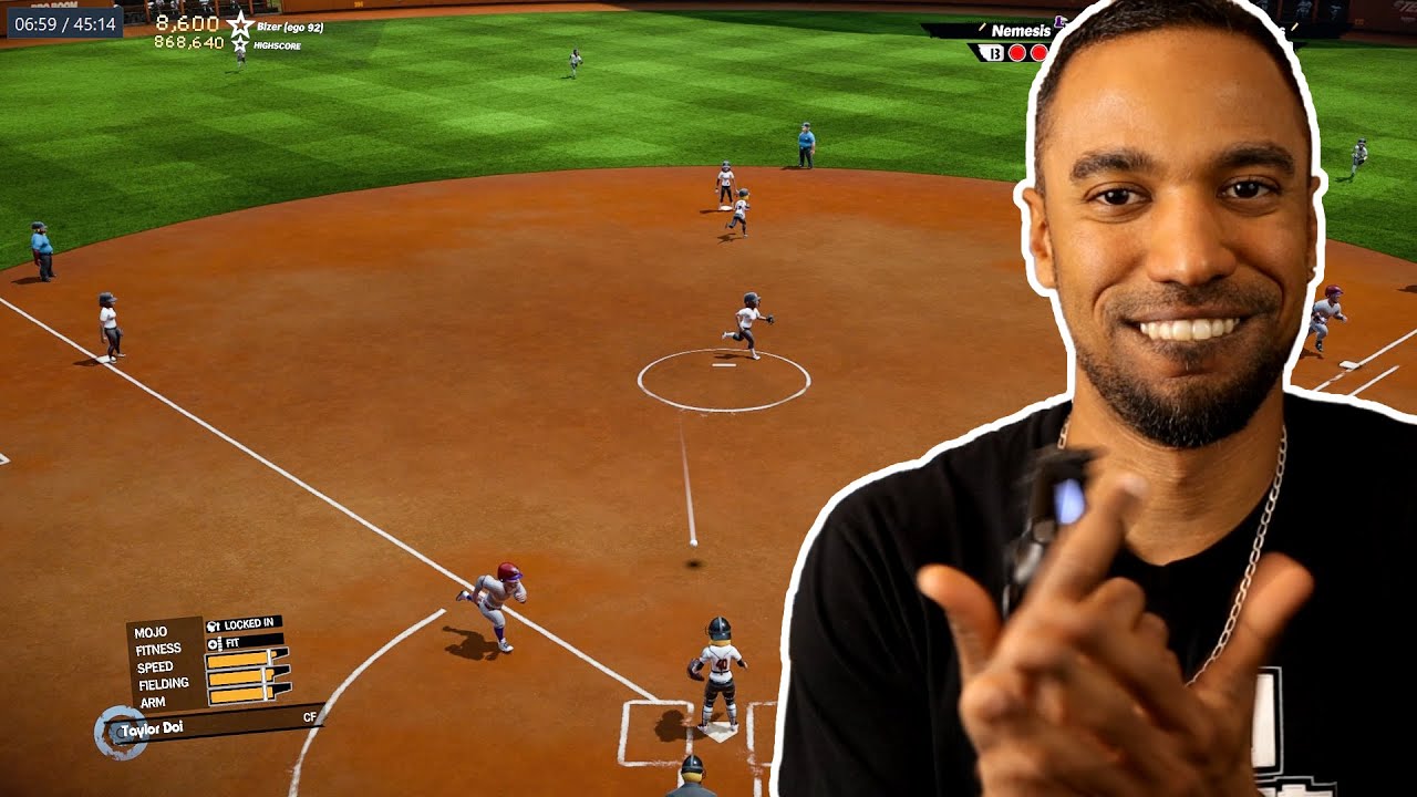 Super Mega Baseball 2 | Game 15 vs. Nemesis (9-6) | Gameplay ...