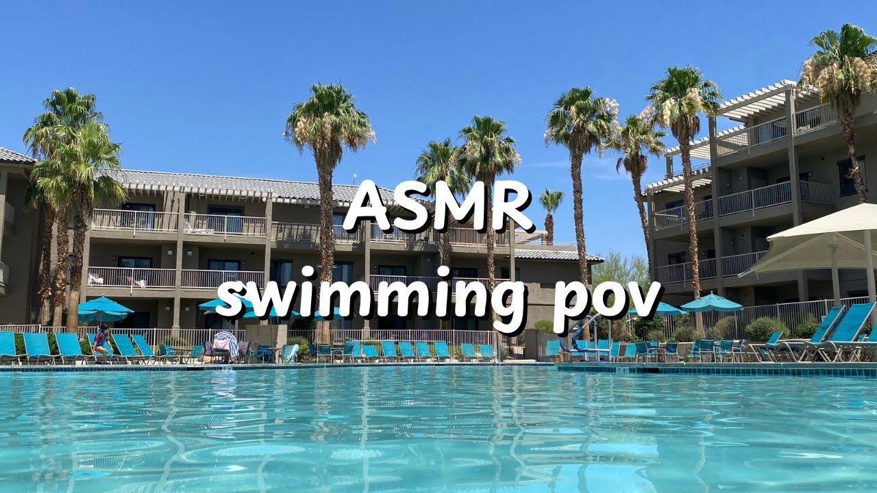 ASMR swimming pov - YouTube
