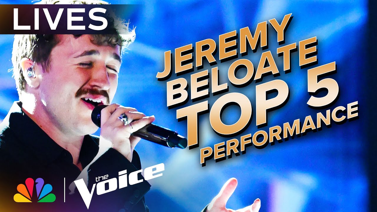 Jeremy Beloate Performs "Dancing On My Own" By Calum Scott | The Voice ...