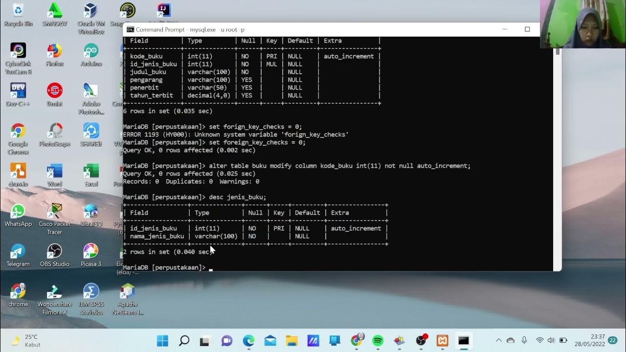 Tutorial SQL Dasar - YouTube