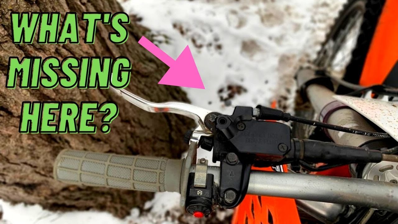 What's that small lever next to the clutch lever? - YouTube