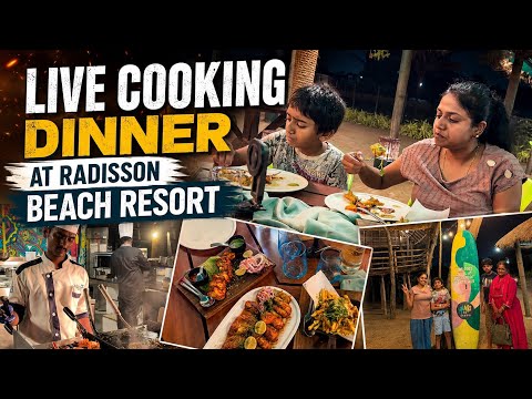 Night outing with kids 5⭐️Beach resort WHAT we ate for Rs.5000 🇺🇸USA to 🇮🇳India trip Family Traveler