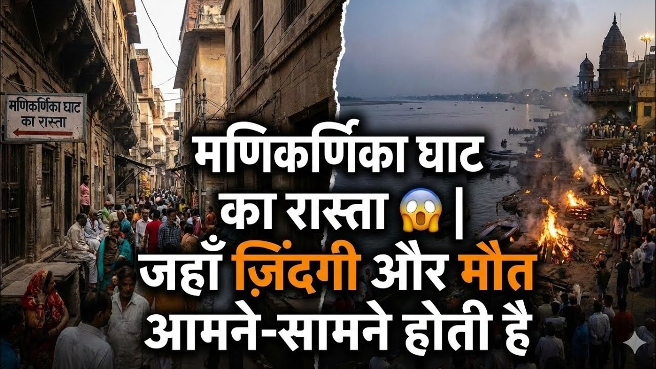 “मणिकर्णिका घाट तक जाने वाला रहस्यमय रास्ता | Kashi Death Road” - YouTube