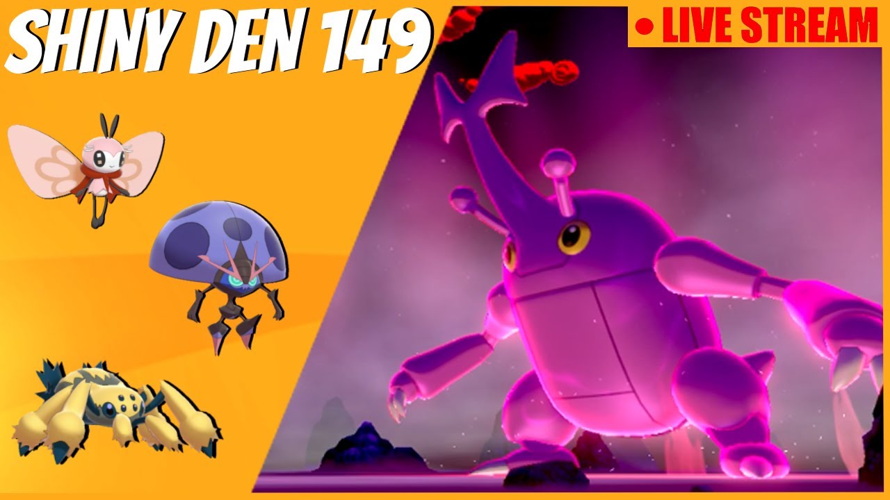 Shiny Heracross! + Bug Types! Shiny Den 149 - YouTube