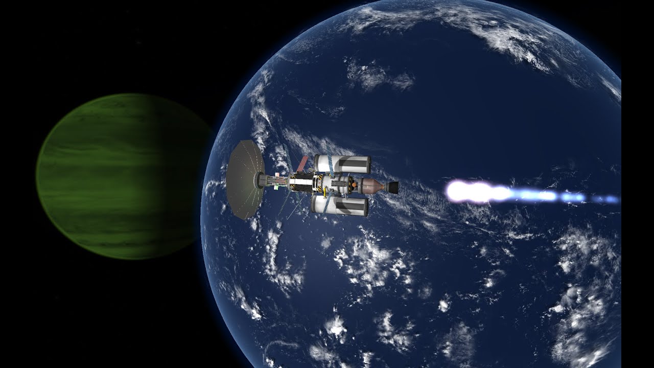 KSP-Interplanetary Voyage of Exploration-Ep_74 Laythe or Bust - YouTube