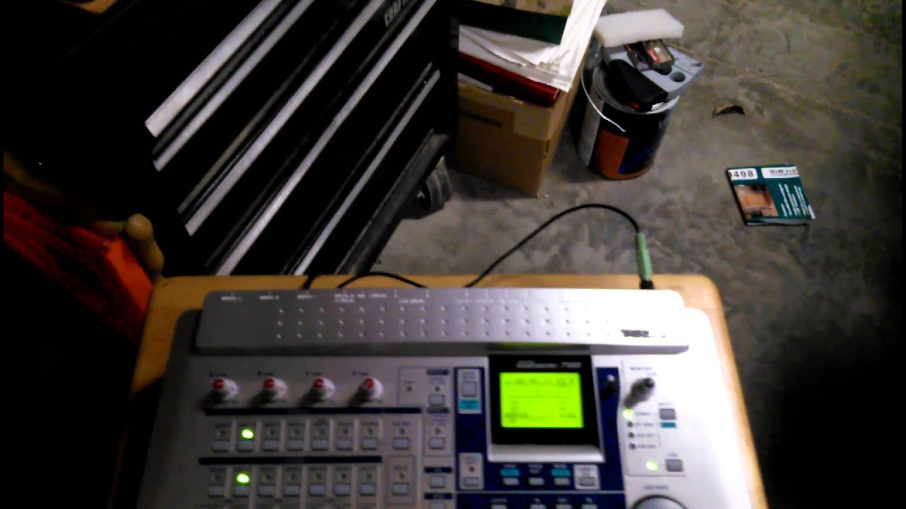 Tascam 788 4 track digital recorder - YouTube
