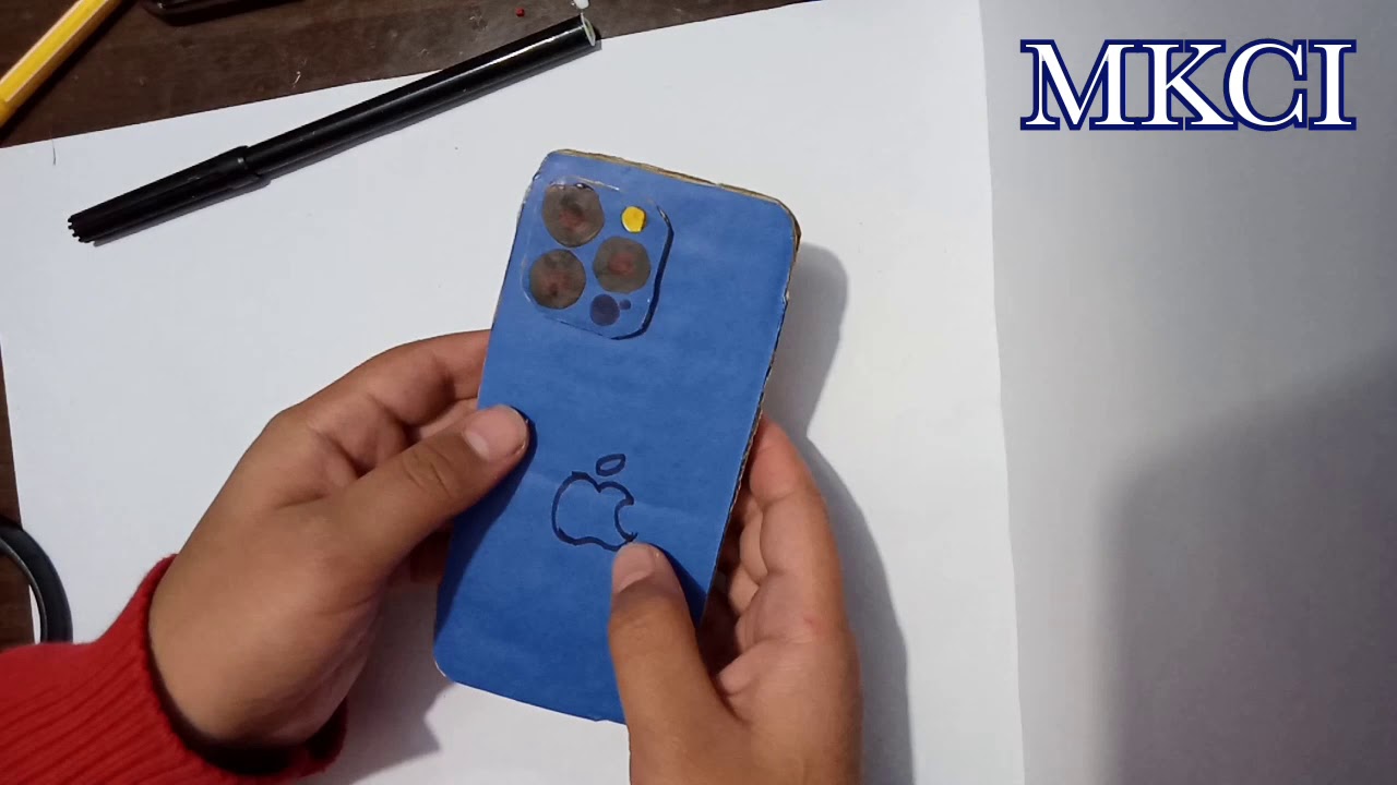 How to Make a cardboard IPhone 12 Pro Max - YouTube
