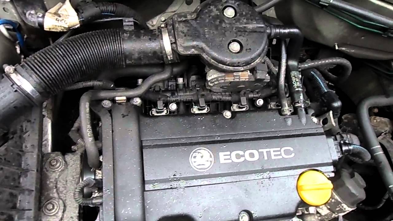 VAUXHALL CORSA C 1 2 PETROL 2002 ENGINE VIDEO - YouTube