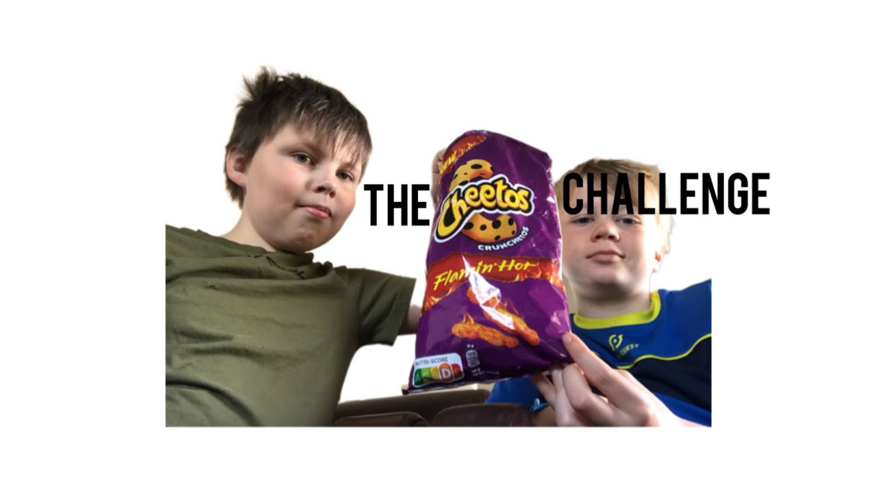 The flaming hot Cheetos challenge ft: rúnar - YouTube