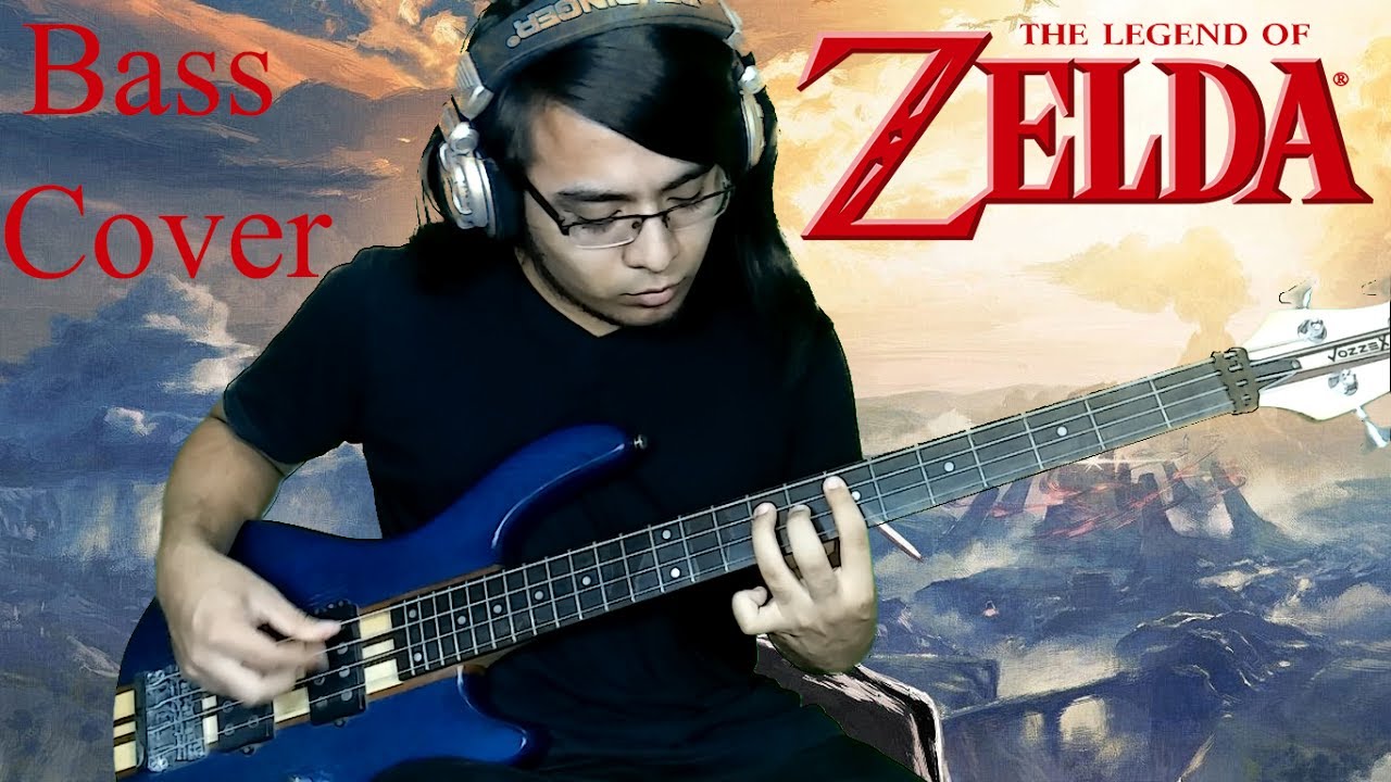 The Legend of Zelda Theme Relaxed Ver. Bass Cover - YouTube