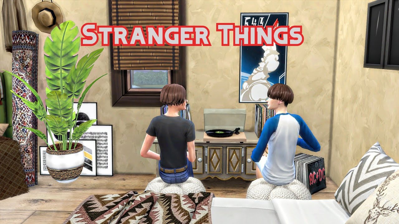 The Sims 4 | Speed Build | 'inspired' Stranger Things - Jonathan Byers ...