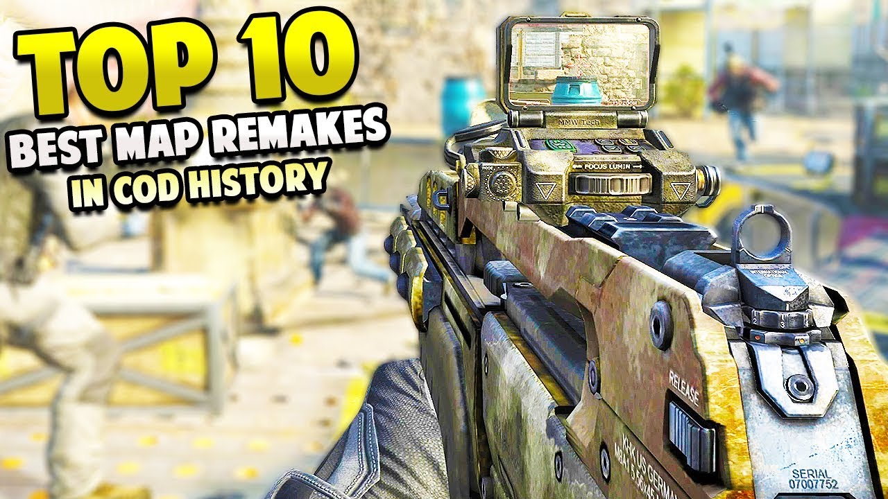 Top 10 Best MAP REMAKES in Cod History - YouTube