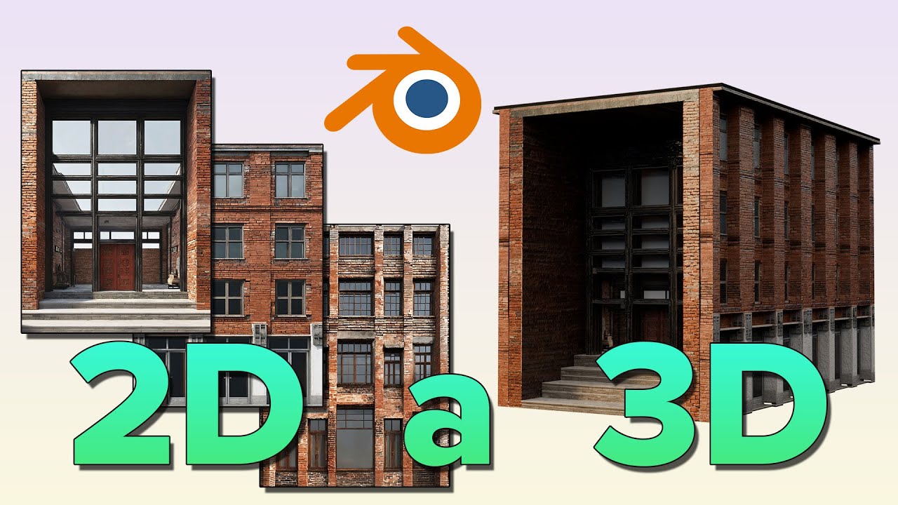 👽 De Imagen 2D a Modelado 3D en Blender👽~PARTE 2 [V2] - YouTube