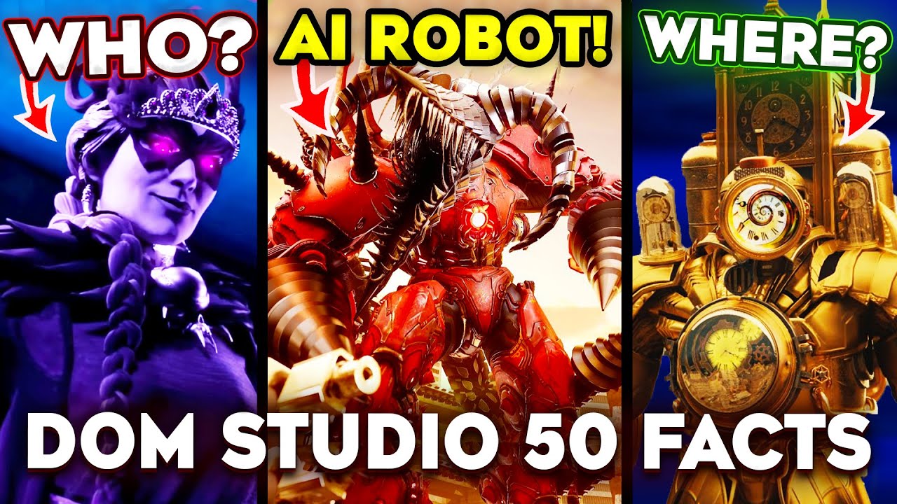 WHO'S THE ALPHA?😱 50 FACTS about The Multiverse Skibidi Toilet DOM ...