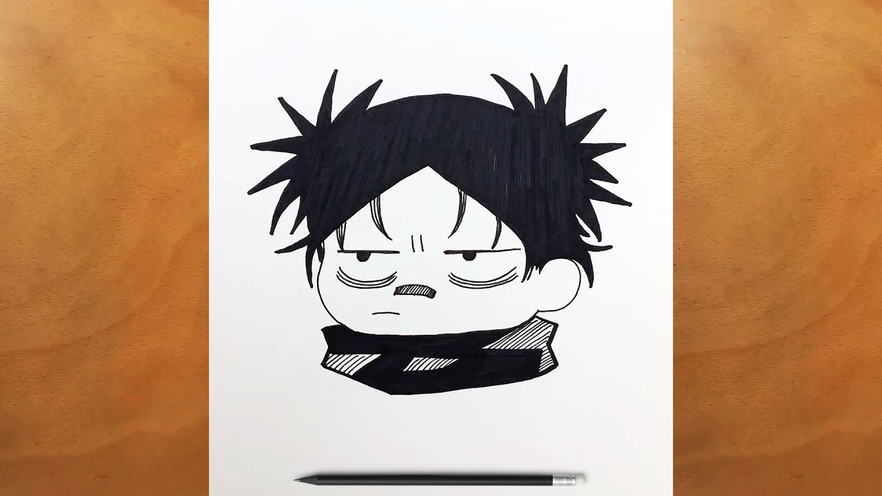 How to Draw Chibi Choso from Jujutsu Kaisen Step by Step | Anime Sketch ...