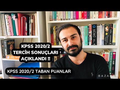 KPSS 2020/2 TERCİH SONUÇLARI AÇIKLANDI. HANGİ MESLEKLER KAÇ PUANLA ATANDI?