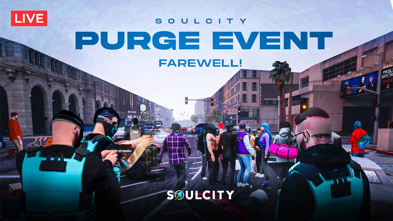 Soul city Purge Event | MS-13 Farewell! | #soulcity #live #gaming #soul ...