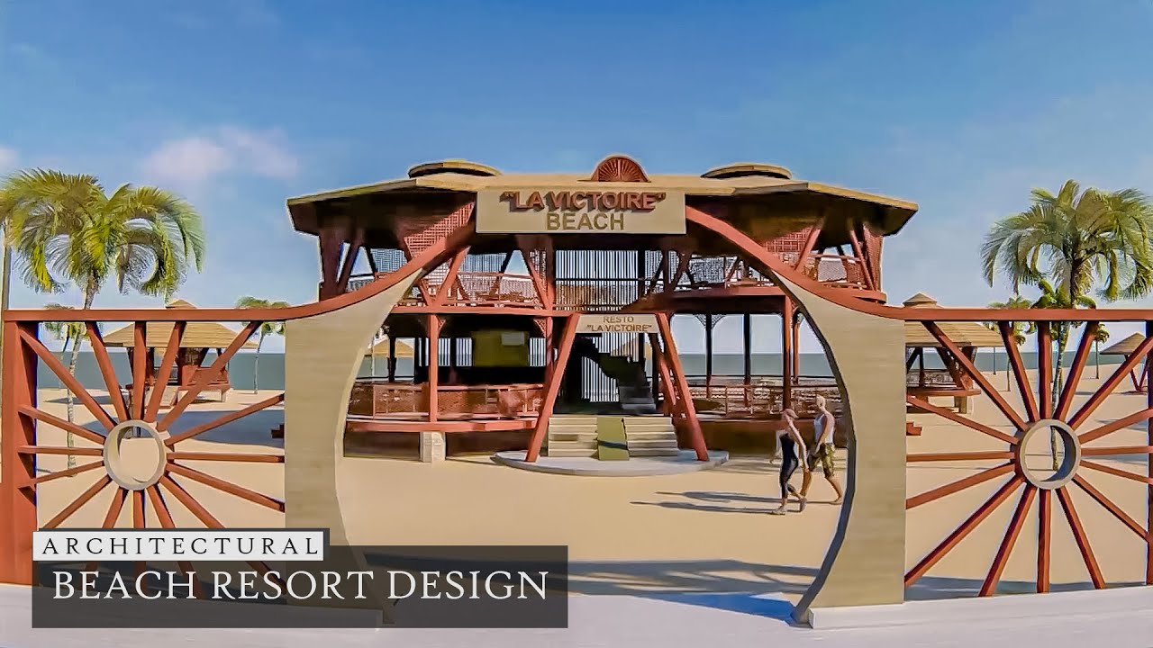 MODERN BEACH RESORT DESIGN |TROPICAL BEACH RESORT| - YouTube