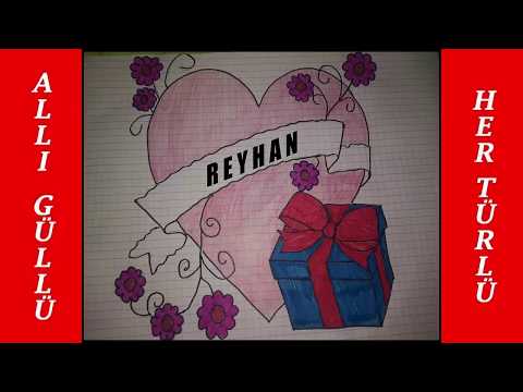 İsme özel seni seviyorum ( reyhan )