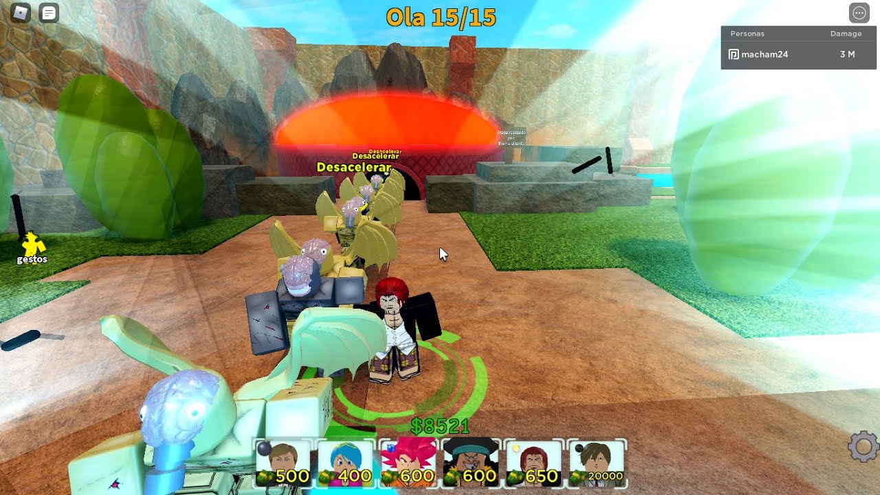 Roblox All Star Tower Defense Shanks Showcase - YouTube