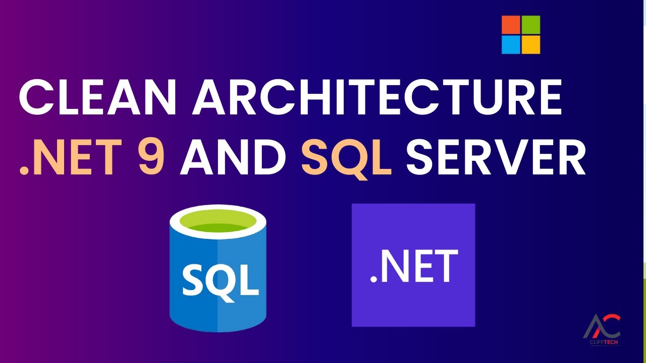 ASP.NET 9 REST API Following CLEAN ARCHITECTURE - YouTube