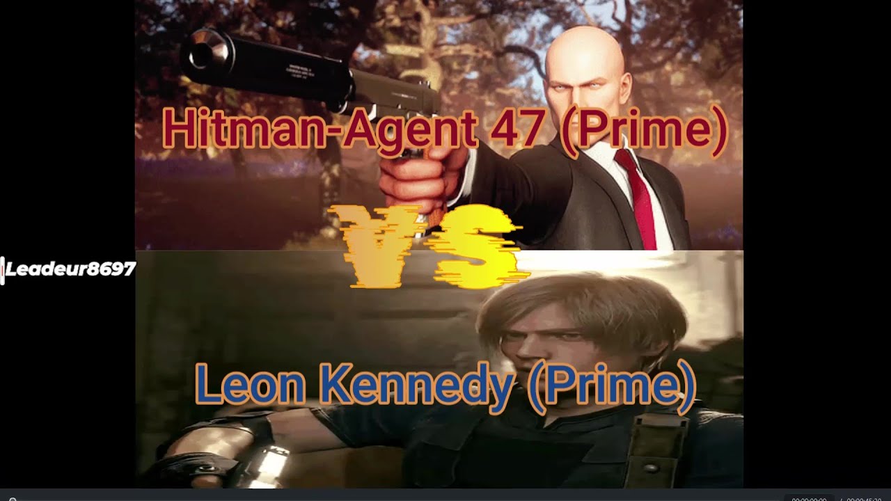 Hitman VS Leon - YouTube
