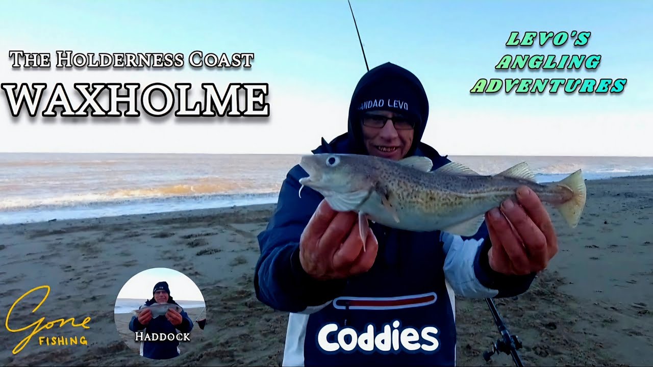 Sea Fishing UK 2024 | Fishing at Waxholme on the Holderness Coast Cod ...