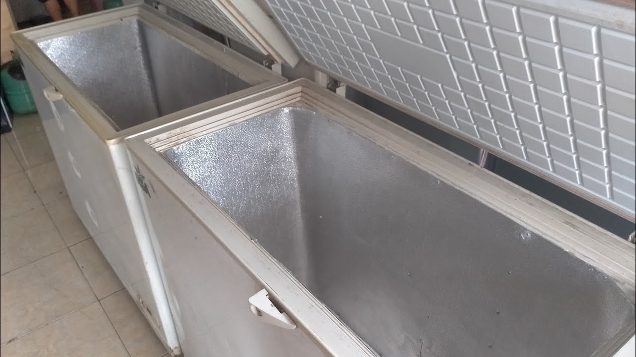 Hasil modifikasi freezer box 2 unit - YouTube