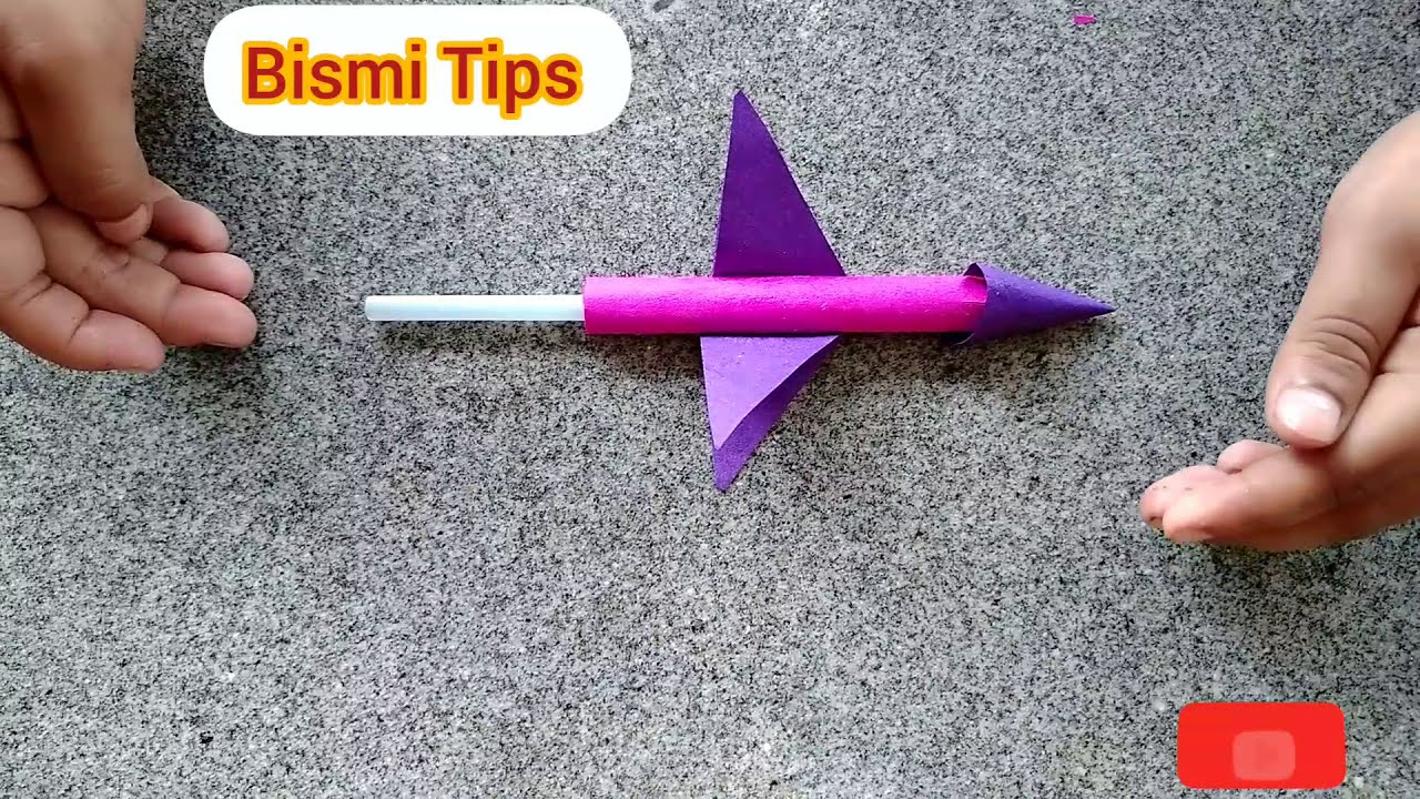💠How To Make Straw Rocket🥳💠 - YouTube