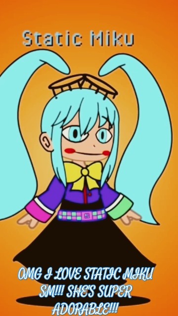 Static Miku | It's Me! | #gachaclub #miku #static | this song belongs ...