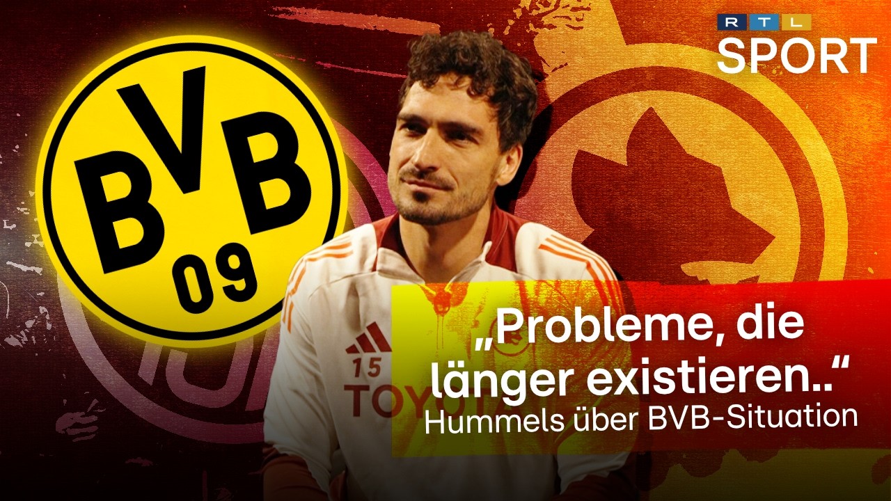 Hummels über BVB-Krise & Horror-Start in Rom | Das GROSSE Hummels ...