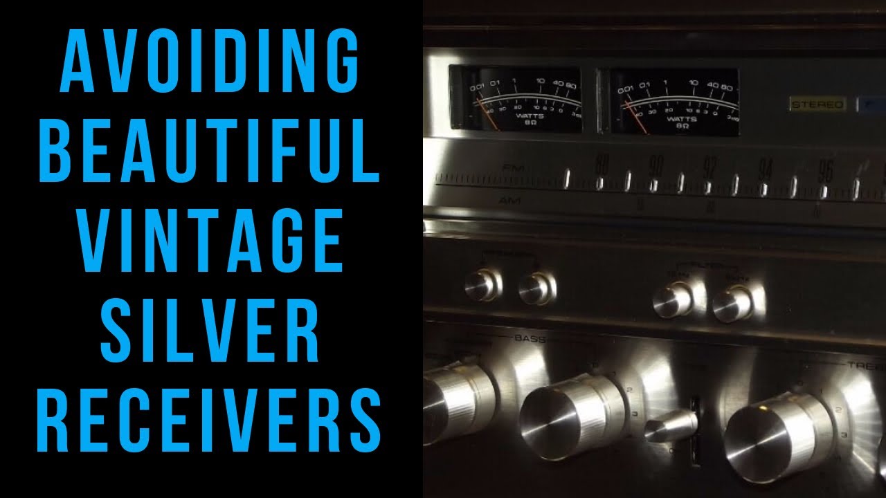 Buying Beautiful Vintage Silver Receivers! - YouTube