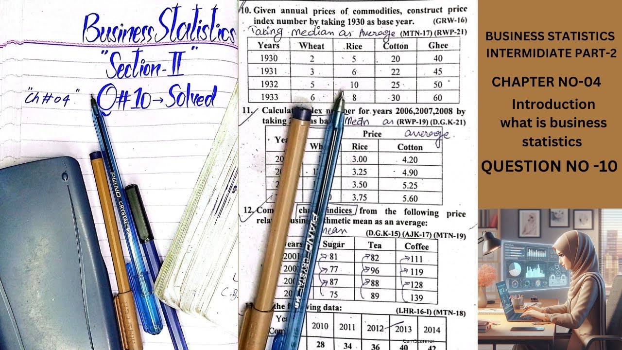 "Business Statistics | Chapter 4 Question 10 Explained Step-by-Step ...