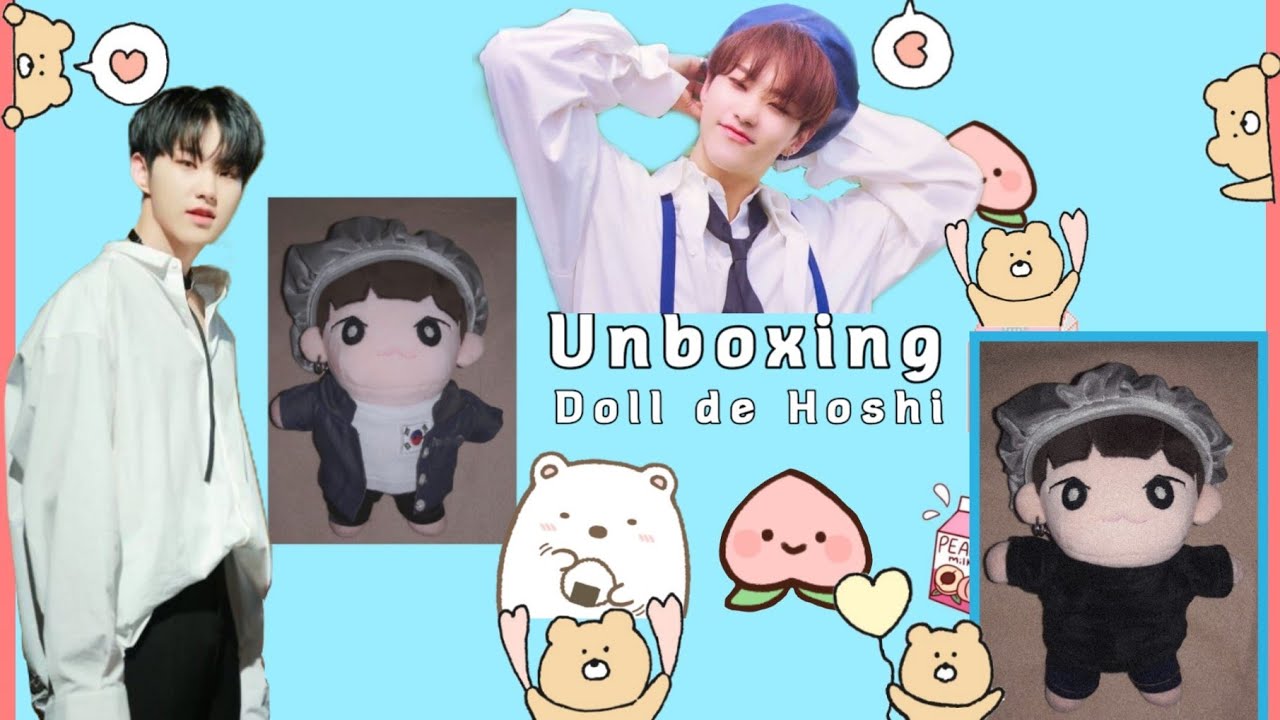 [Unboxing] Seventeen Hoshi Doll - Xadopandorus - YouTube