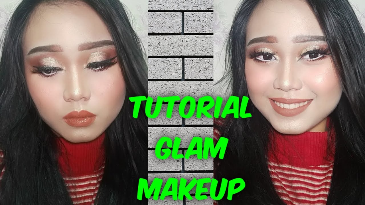 GLAM MAKEUP tutorial - YouTube