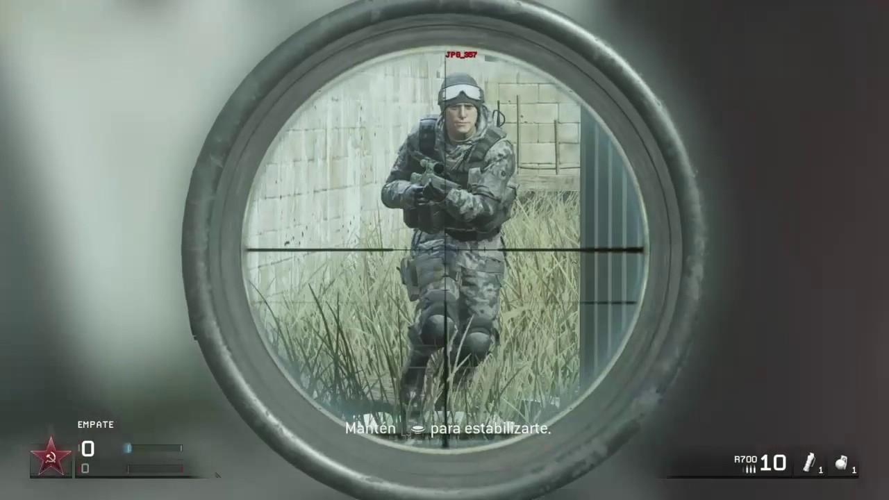 Call of duty MWR:1VS1 a quick scope y Non-scope con JPG_73 (Parte 2) - YouTube